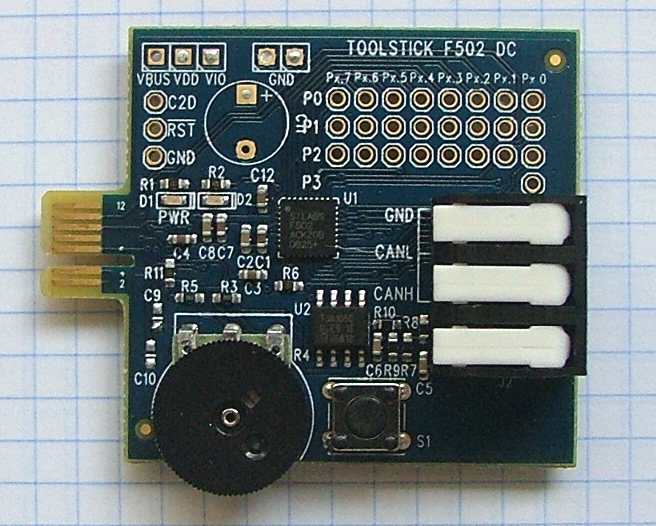 Módulos TOOLSTICK 8051 de Silicon Laboratories